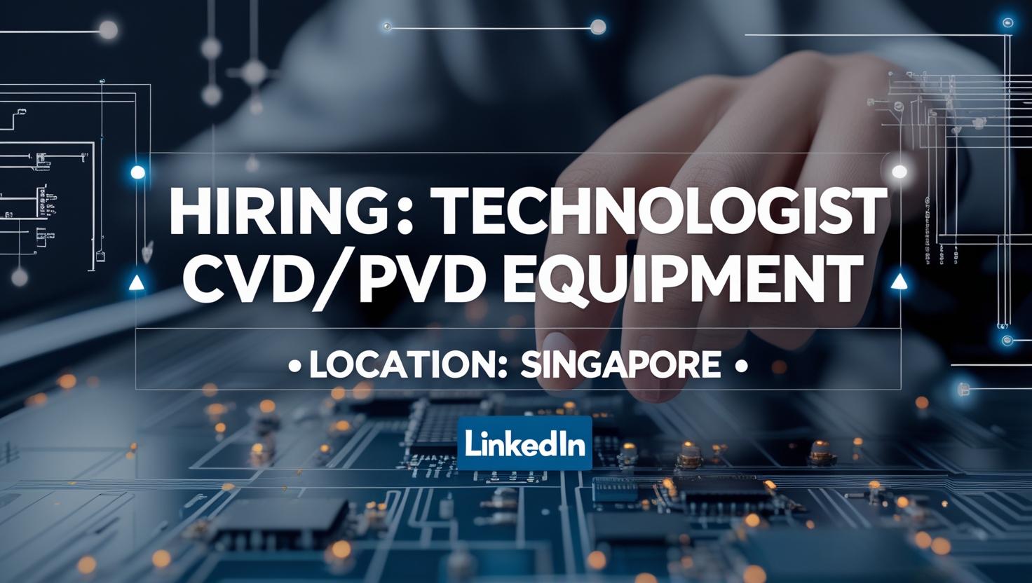 Technologist – MFG CVD/PVD - Nano help