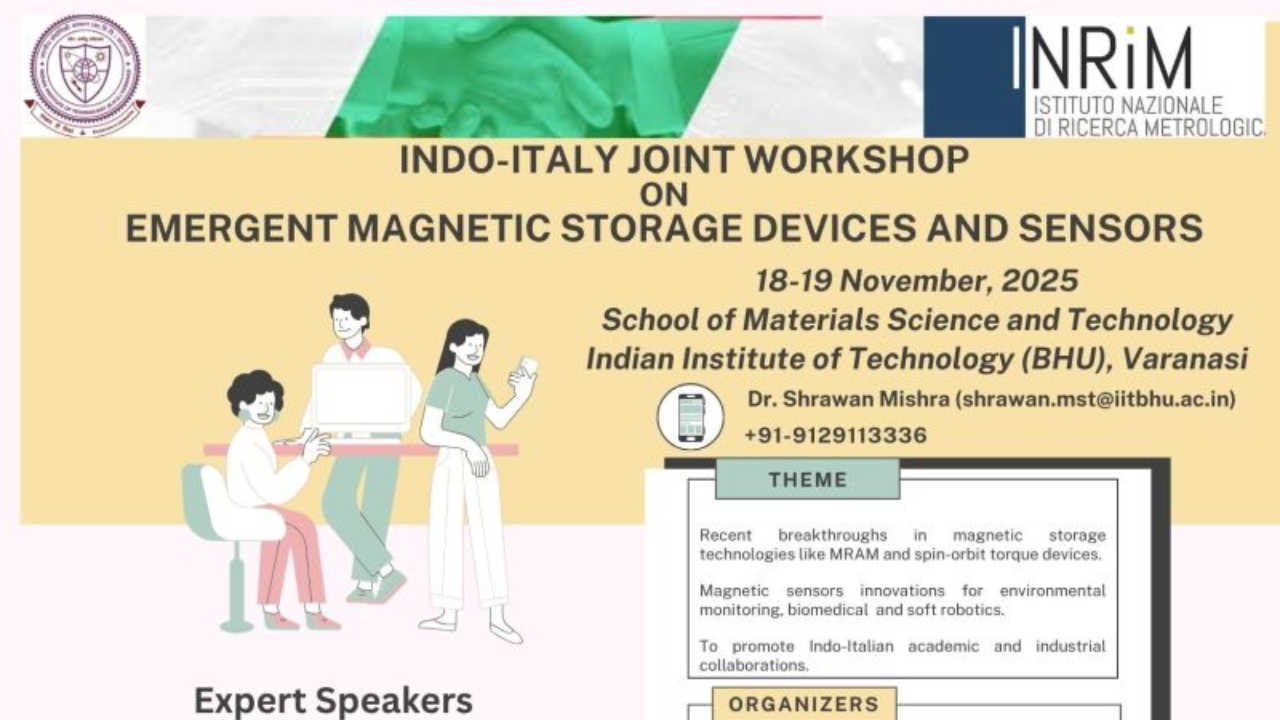 Indo Italy Joint Workshop on Emergent Magnetic Storage Devices and Sensors - Nano help